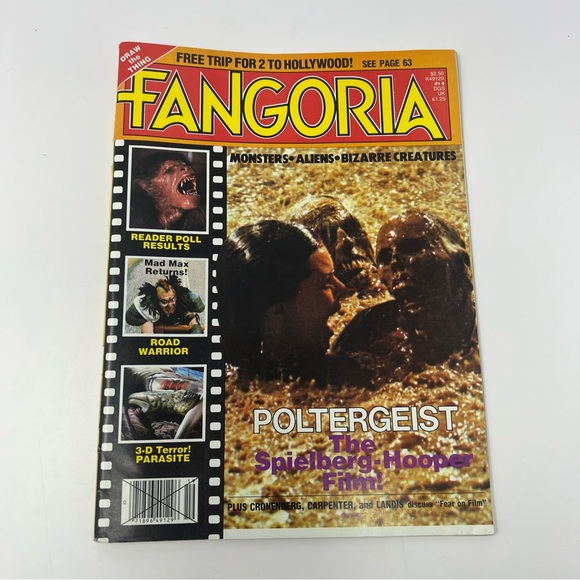 Vintage | Other | Fangoria Issue 9 Poltergeist Road Warrior 3d Parasite ...